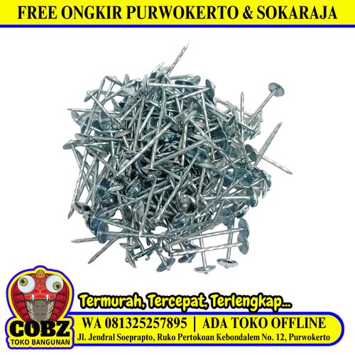 Jual 2 1/2 IN / NM Paku Kayu Payung Atap Seng Asbes Roofing Ulir KG - 0 ...