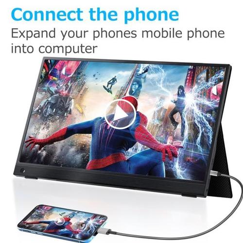 Jual Portable Monitor Led Ips 15.6Inch Uhd Vesa Amd 60Hz Jasuper Ready ...