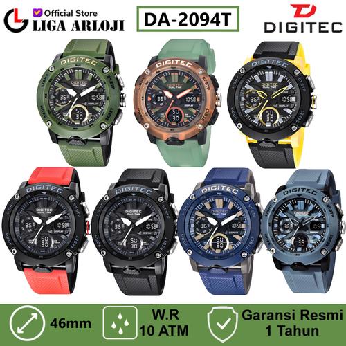 Promo Digitec DA-2094T Jam Tangan Pria Double Time 2094 EXTRA STRAP ...