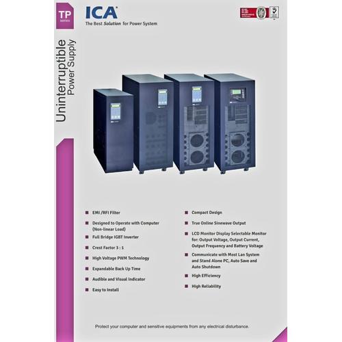 Jual New ICA Sin 3000C Tower Type Online SInewave UPS 3000 VA / 2400 ...