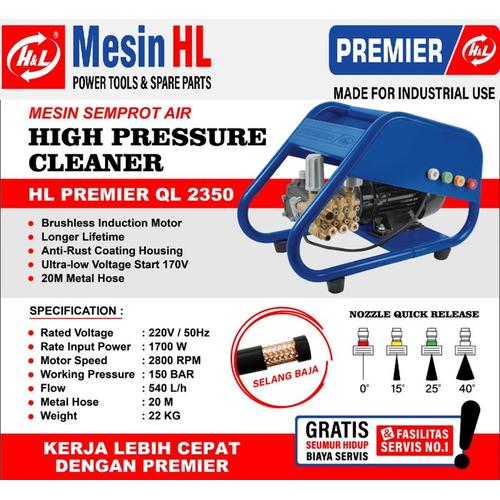 Jual H&L QL2350 JET CLEANER WITH PRESSURE CONTROL / HL QL-2350 - Kota ...