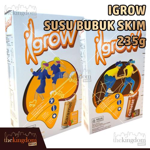 Jual iGrow Susu Bubuk Skim Milk Pertumbuhan Rendah Lemak Tumbuh Kembang - Jakarta Utara - The ...
