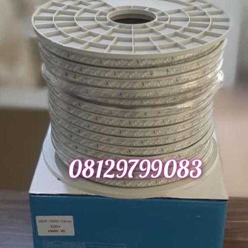Jual lampu led strip selang 5730 3 baris led 100m 220v 220 volt 100 meter led flexible hias cafe ...