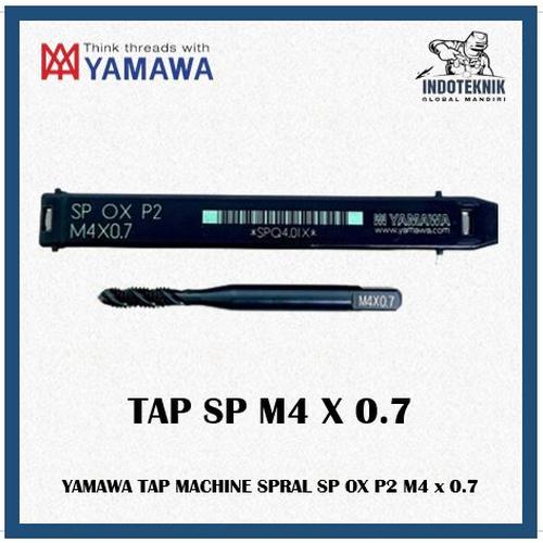 Jual YAMAWA Tap Spiral M4 x 0.7 Tap Machine Spiral M4x0.7 Tap Mesin SP Spiral Original Yamawa ...