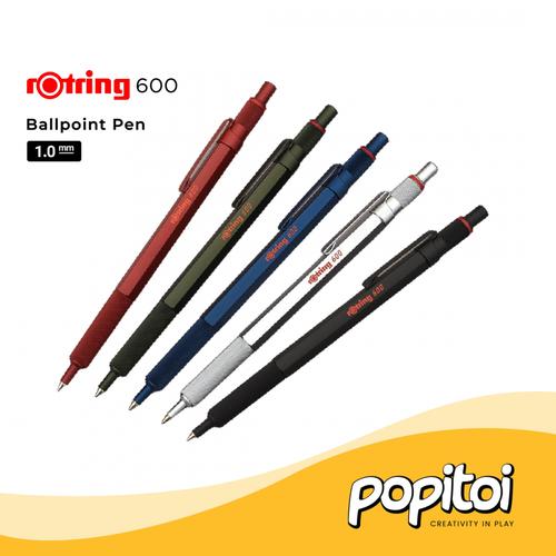 Jual ROtring 600 Series Ballpoint Pen 1.0 mm Pulpen Metal - PEARL WHITE ...