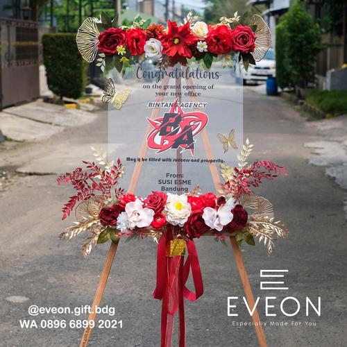 Jual [Bandung] - Papan Bunga Akrilik EVEON - Standing Flower Acrylic ...
