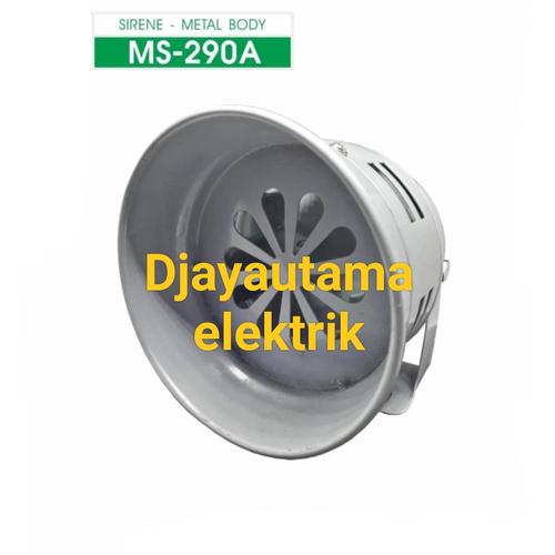Jual Motor Sirine MS-1290M / Metal Sirine 4" Inch DV - 220 VAC ...
