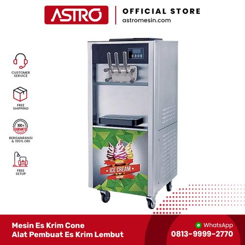 Jual Mesin Es Krim Atau Alat Pembuat Ice Cream Cone 3 Tuas WIR-818F ...