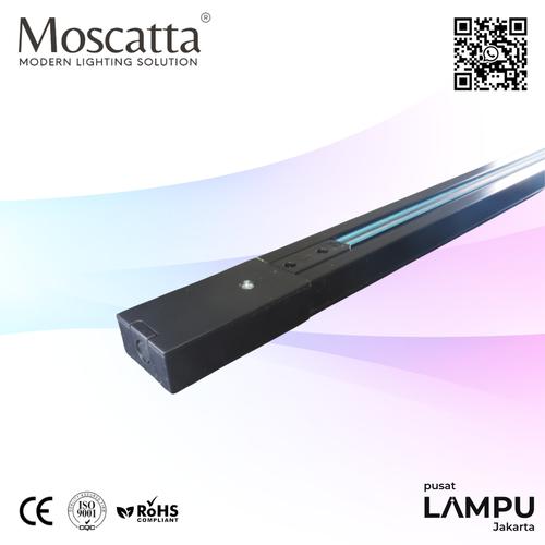 Jual Moscatta Rell Premium 1M 2M Putih hitam tembaga tebal 2 line lampu ...