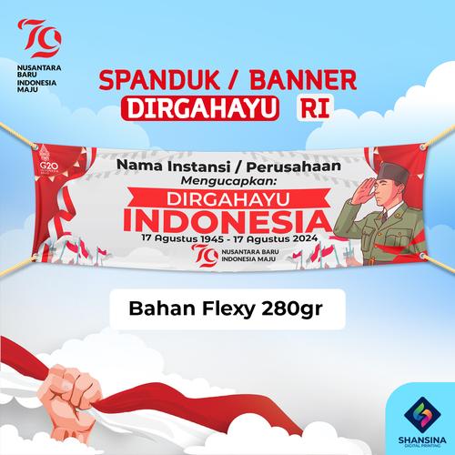 Jual SPANDUK HUT RI KEMERDEKAAN / BANNER AGUSTUSAN / UMBUL-UMBUL ...