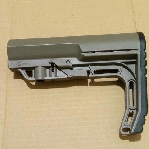 Jual ASLI BUTTSTOCK MFT POPOR PACUL CANGKUL M4 AR15 TAN - Kota Bogor ...