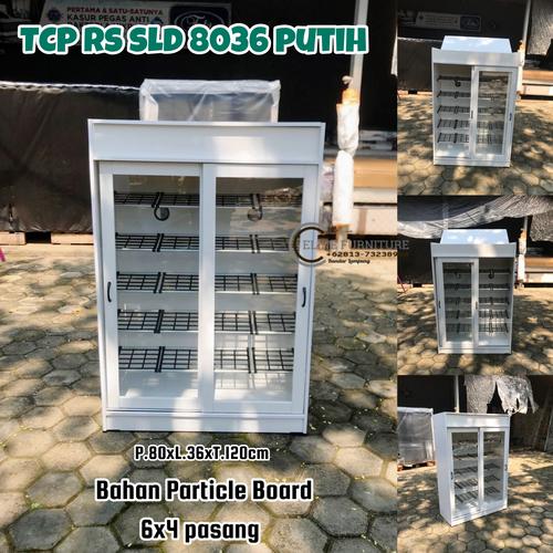 Jual Lemari Sepatu RS 8036 Pintu Sliding Kaca - Putih - Kota Bandar Lampung - CelineFurniture ...