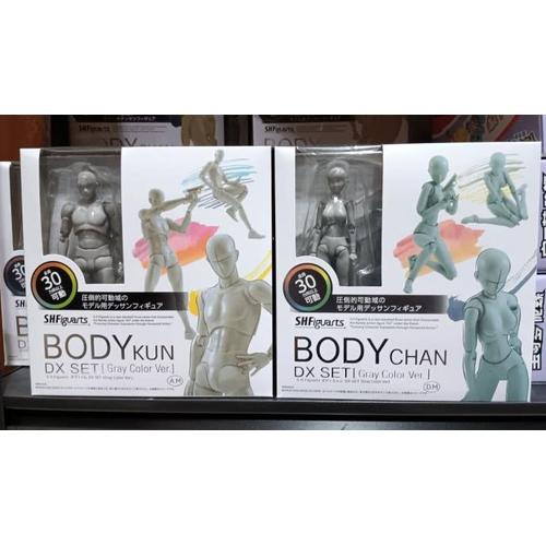 Jual SHF BODY KUN BODY CHAN DX Set GRAY Color Ver - SHFiguarts ...
