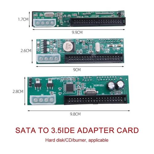 Jual SATA to 40 pin IDE Adapter Interface Connector Converter - Kota ...
