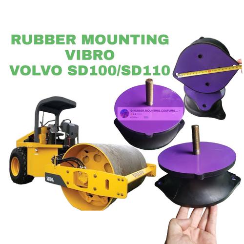 Jual Rubber mounting damper vibro volvo Ir SD 100 SD110 Pn 13304787 ...