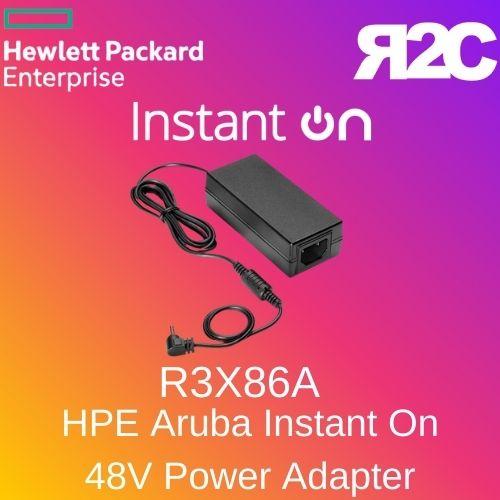 Jual R3X86A HPE Aruba Instant On 48V Power Adapter - Jakarta Pusat ...