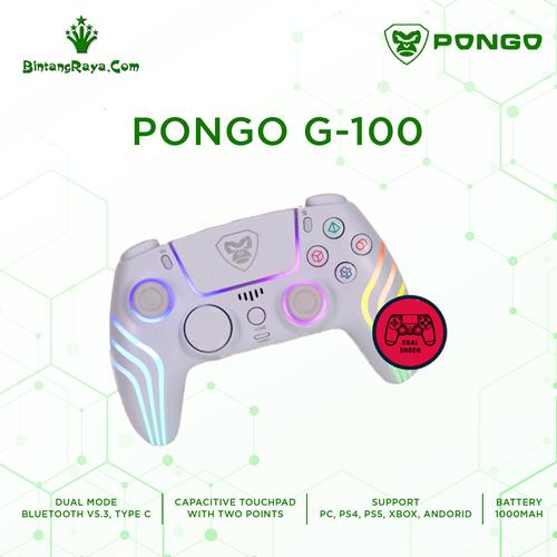 Promo Gamepad Axioo Pongo G-100 / G100 Bluetooth Type-C RGB PS4 / PS5 ...