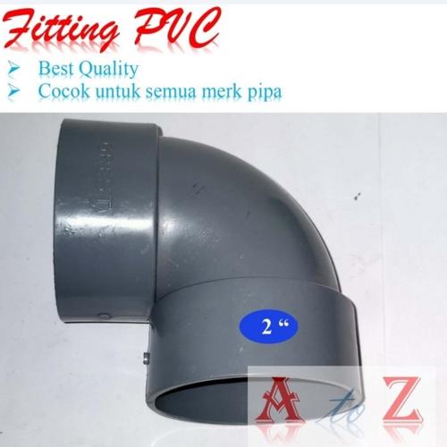 Jual knie/fitting/knee 2 in/elbow 2 inch/belokan/keni pvc 2" - harga ...