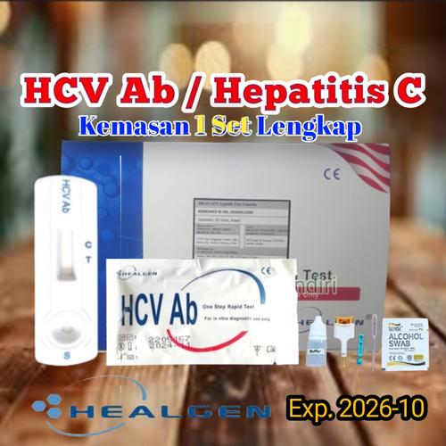 Jual Rapid Test HCV card / Hepatitis C Satuan mandiri - Sky Test - Kab ...
