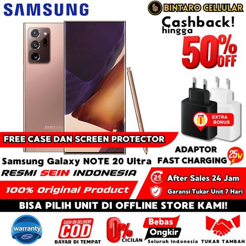 Jual SAMSUNG GALAXY NOTE 20 ULTRA 8GB / 256GB GARANSI RESMI SEIN - NOTE 20 ULTRA, 12/256 FULSET ...
