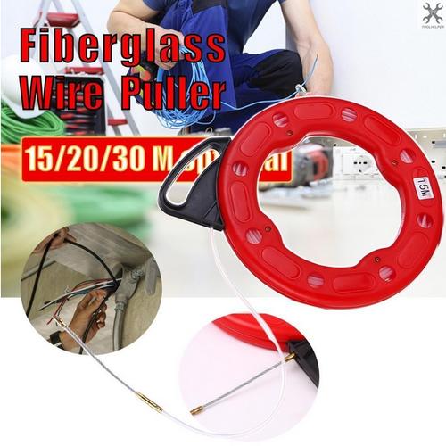 Jual Fiberglass electric cable push 15M 30M Cable Puller Penarik Kabel ...
