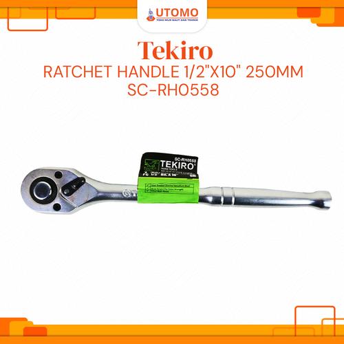 Jual Ready TEKIRO Stang Gagang Sock Ratchet Besi 1/2" x 10" Rachet ...