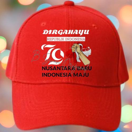 Jual Topi Jaring Jala Hat Trucker HUT RI KE 79 17 Agustus 1945 - 17 ...