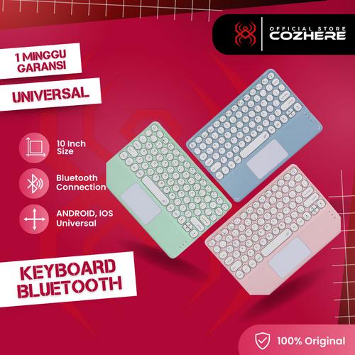 Jual Keyboard Wireless Keyboard Bluetooth With Touchpad Portable ...