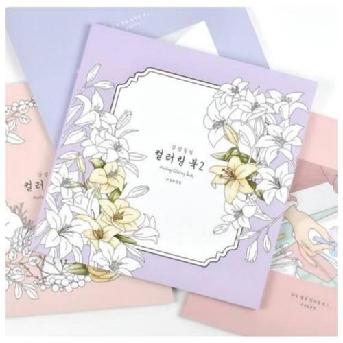 Jual BUKU MEWARNAI ANAK BONGKAR PASANG COLORING BOOK PAPER DOLL KOREA ...