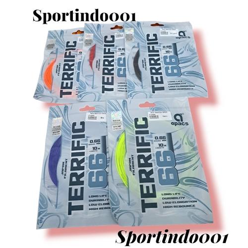 Jual Senar Raket / Tali Raket Badminton Apacs Terrific 66 ASLI - Hitam ...