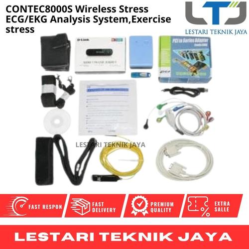 Jual CONTEC8000S Wireless Stress ECG/EKG Analysis System,Exercise ...