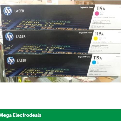 Promo Toner HP 119A Color Warna Cyan Magenta Yellow w2091a w2092a ...