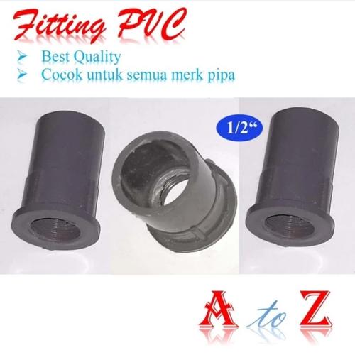 Jual Faucet socket 1/2 in/sok/sock drat dalam 1/2"/sdd pvc 1/2 inch ...