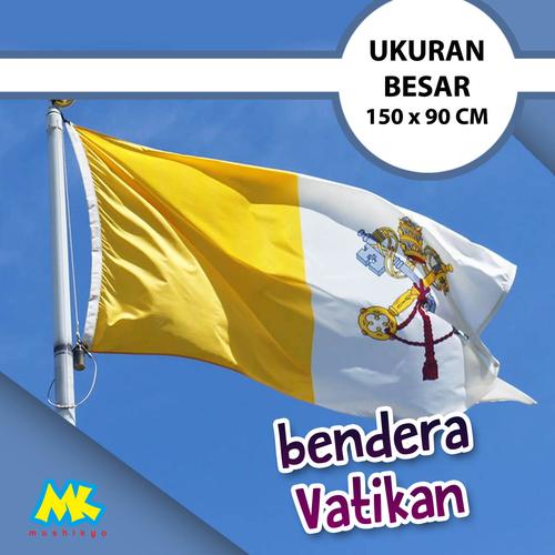 Jual Bendera Vatikan / Vatican Flag - ukuran besar - Kota Bekasi ...