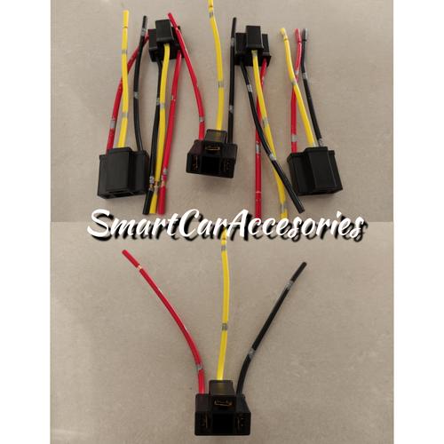 Jual Fiting Fitting Soket Seal beam Lampu H4 + Kabel Bintik PVC - Kota ...
