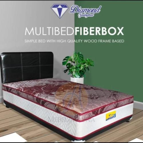 Jual 1 set KASUR SPRINGBED BELLA BOXY Multibed FIBERBOX Rebounded Fibertech likes Latex Diamond ...