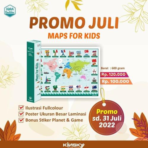 Jual PROMO PETA UNTUK ANAK MAPS FOR KIDS - Jakarta Timur - BERKAH JAYA ...