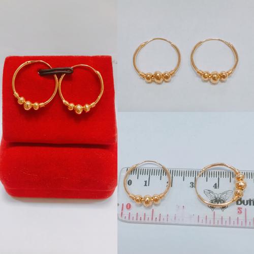 Jual Anting gipsi/india Dewasa asli perak silver925 lapis emas warna rosegold at014 - Jakarta ...
