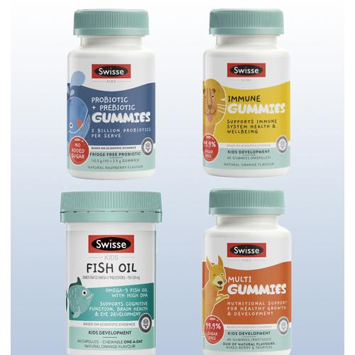 Jual Swisse Kids - Probiotic & Prebiotic / Immune / Fish Oil / Multi ...