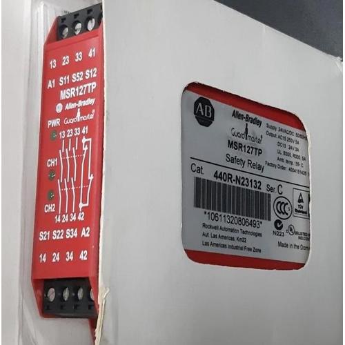 Jual MSR127TP 440R-N23132 ALLEN BRADLEY SAFETY RELAY SUPPLY 24VAC/DC ...