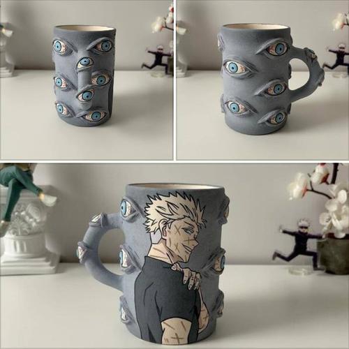 Jual Gelas Mug Cangkir 3D Jujutsu Kaisen Gojo Satoru Toji Fushiguro ...