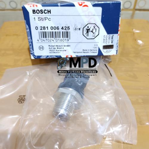Jual Sensor Pressure Commonrail Volvo EC210B EC 210B BOSCH 0281006425 ...