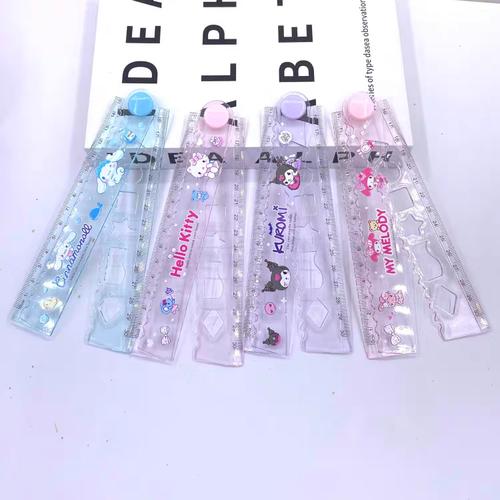 Jual Penggaris Lipat Warna Warni Lucu Sanrio / Cute Folding Ruler ...