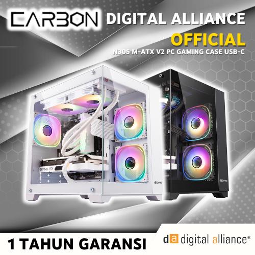 Promo Casing PC Gaming DIGITAL ALLIANCE N30S V2 Tempered Glass M-ATX ...