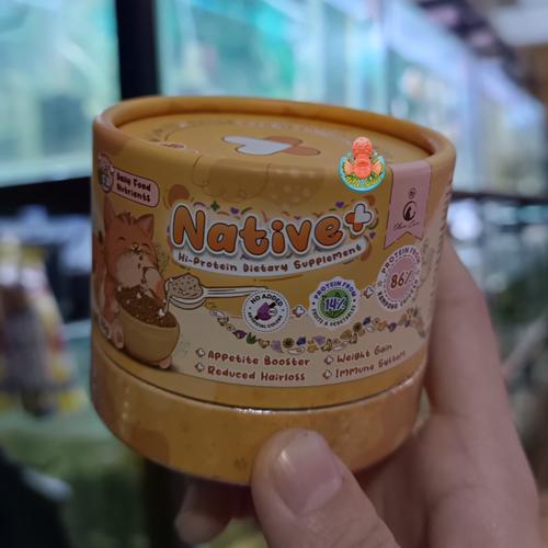 Jual Olive Care Vitamin Kucing NATIVE+ Native Plus Protein Tinggi 110gr ...