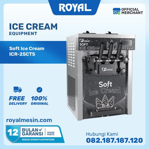 Jual Mesin Es Krim Cone atau Alat Pembuat Ice Cream Lembut 3 Tuas FOMAC ...