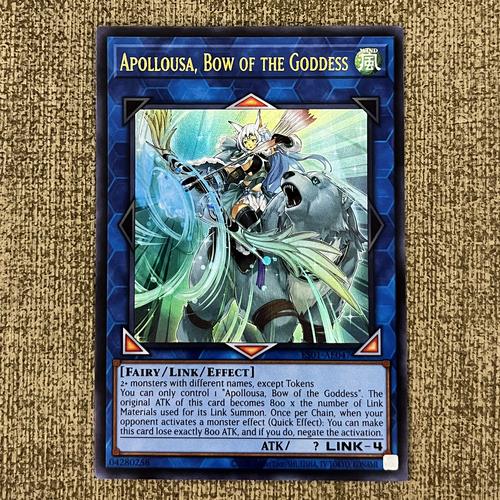 Jual YuGiOh Apollousa, Bow of the Goddess ES01 Ultra Rare OCG AE Asian ...