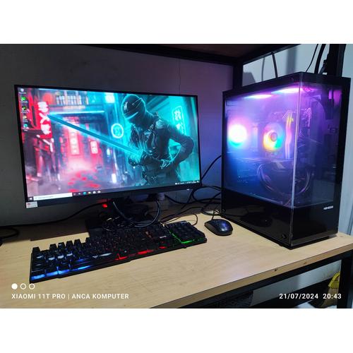 Jual PC GAMING fulset Core i5 10400f feat GIGABYTE RTX 2060 MONITOR MSI ...