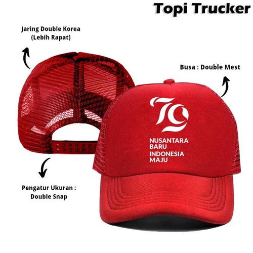 Jual Topi Pria Wanita keren design Dirgahayu HUT RI Kemerdekaan ...
