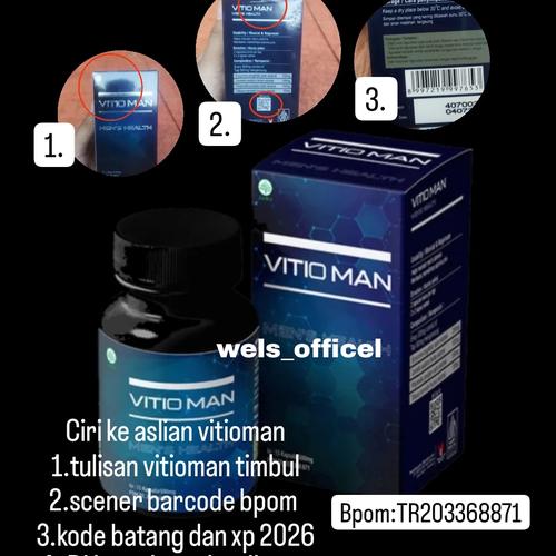 Jual VITIO MAN VITIOMAN CAPSUL SOLUSI PRIA DEWASA - Jakarta Pusat ...